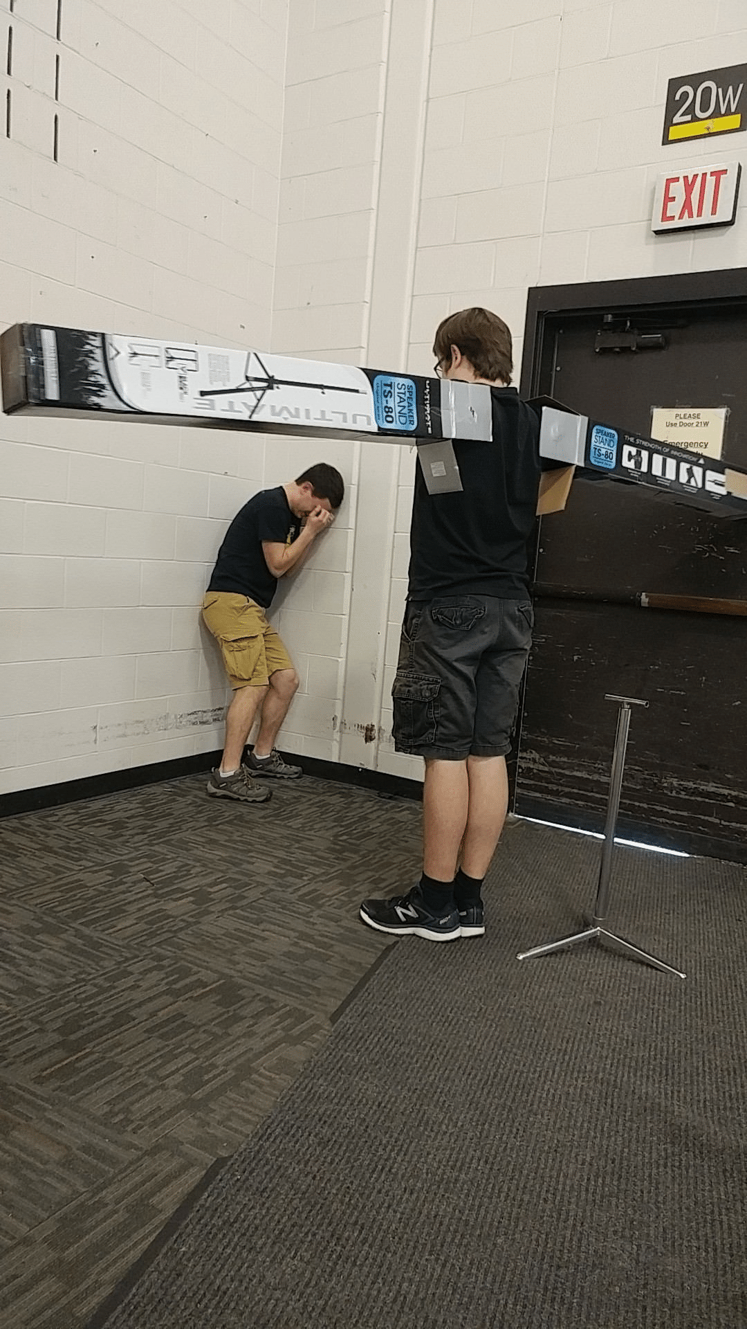 Meme Generator - Intimidating music stand kid - Newfa Stuff