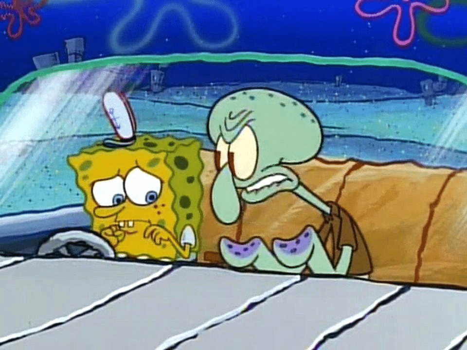 Meme Generator - Squidward Frustrated at Spongebob - Newfa Stuff