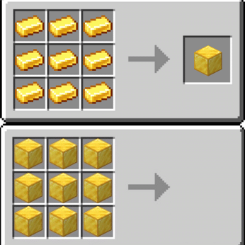 Meme Generator - Minecraft combining gold (blank template) - Newfa Stuff