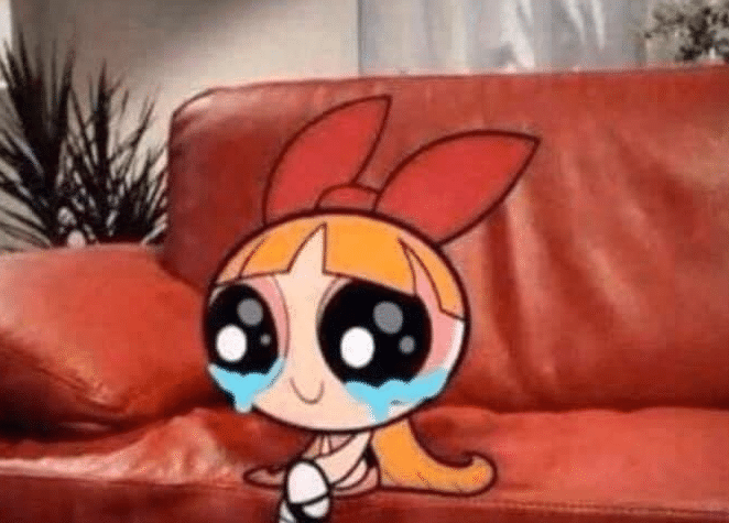 Blossom crying on couch: Powerpuff Girls, Sad, Crying : r ...