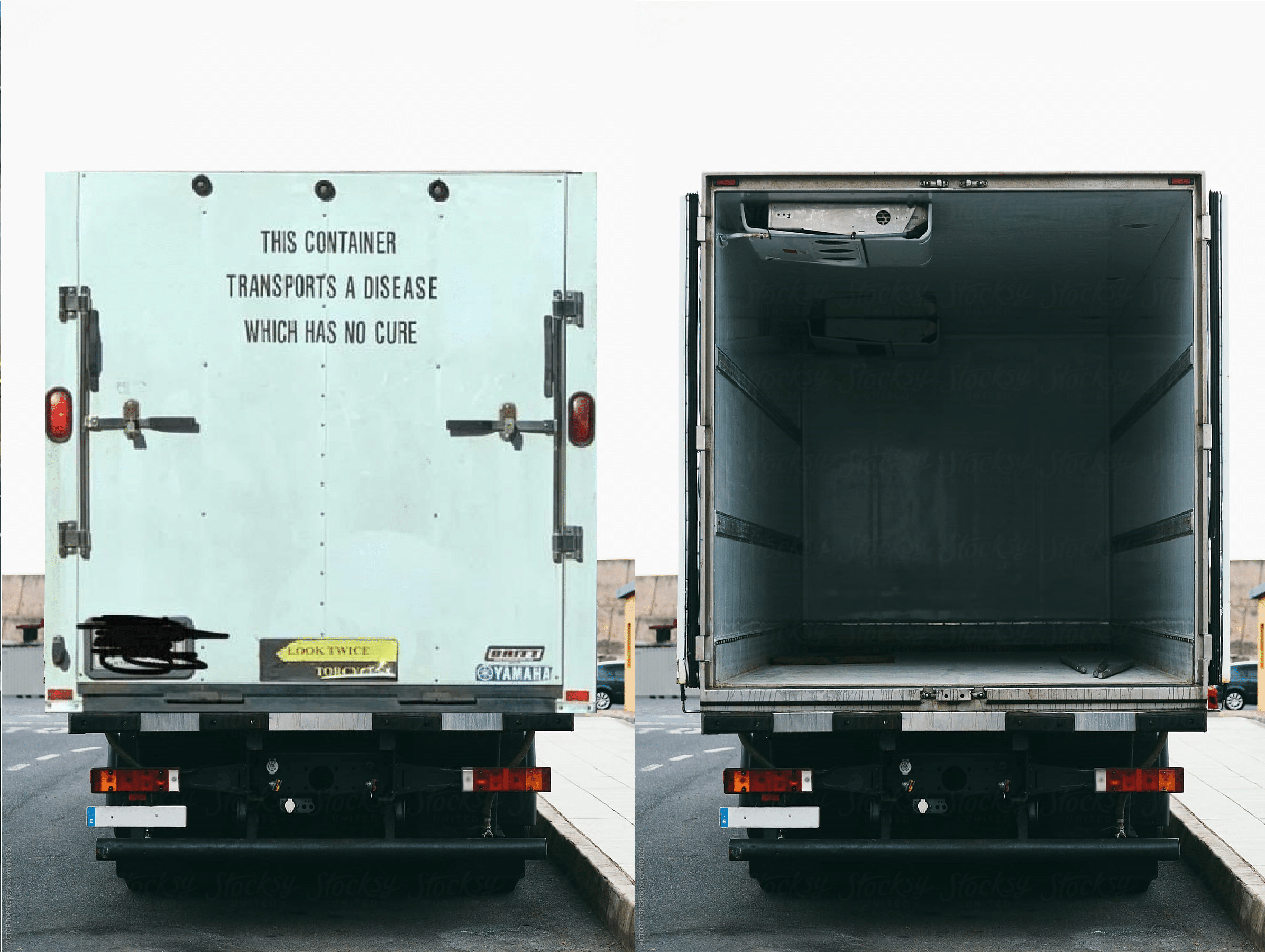 Meme Generator - this container transports a disease which has no cure ...