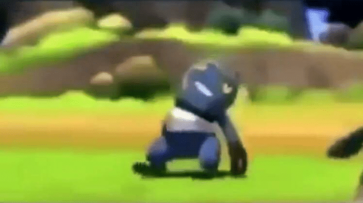 Meme Generator - Croagunk smiling high - Newfa Stuff