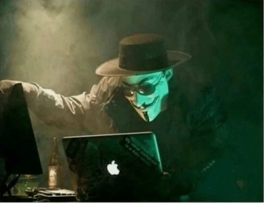 Meme Generator - Anonymous using computer - Newfa Stuff
