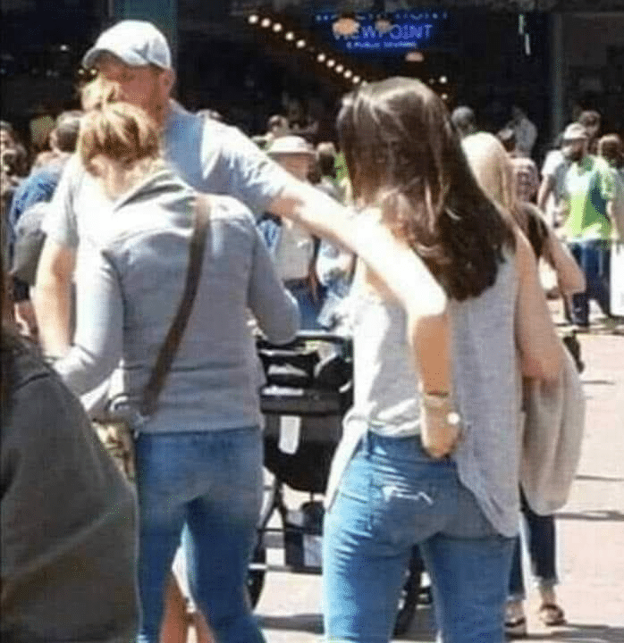 Meme Generator - Sticking long arm into pocket - Newfa Stuff