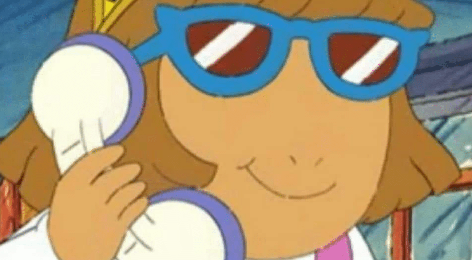 DW on phone: Arthur, DW, Phone, Cool, Sunglasses, Listening : r ...