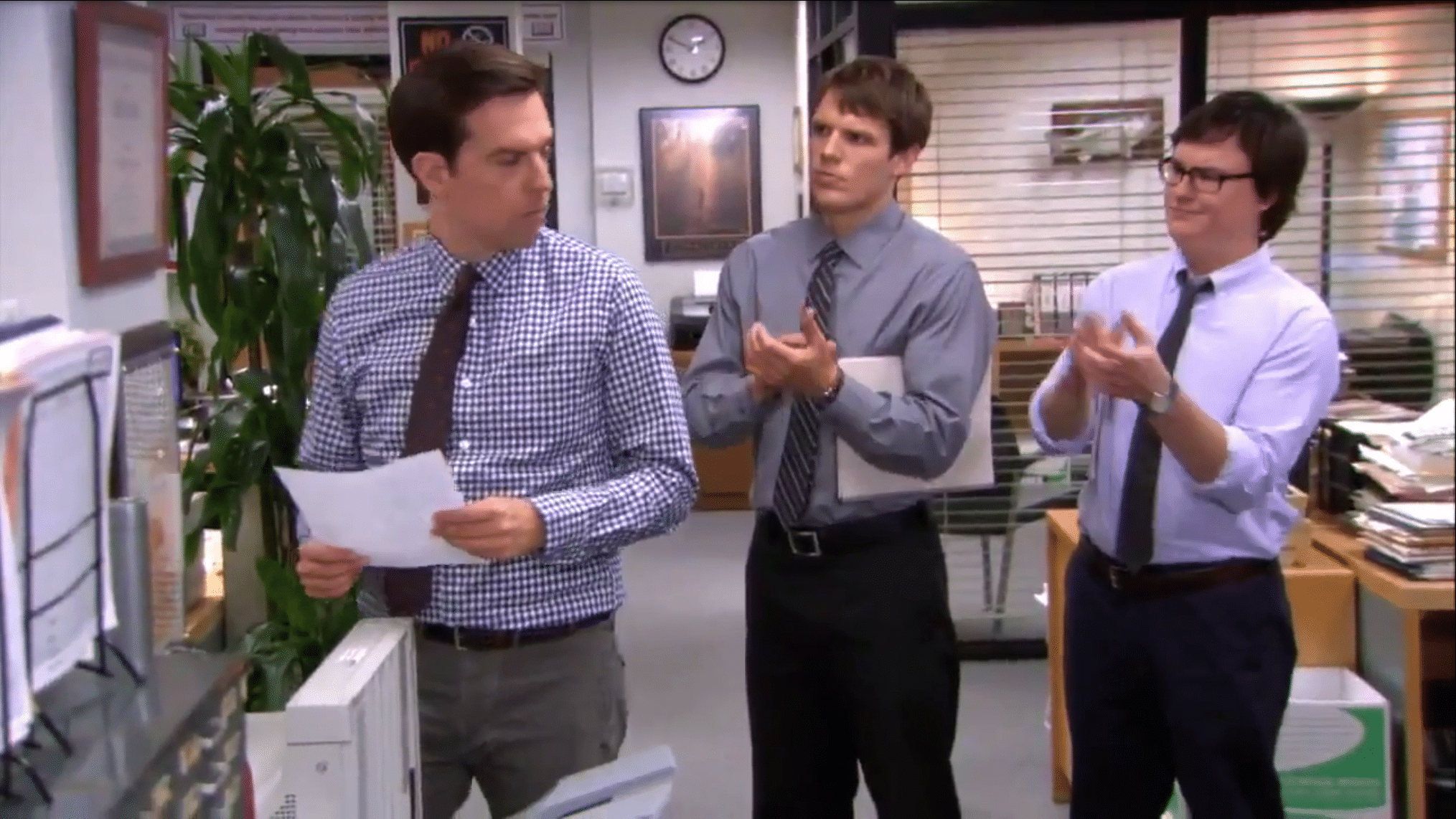 Meme Generator - Plop and Clark clapping for Andy - Newfa Stuff