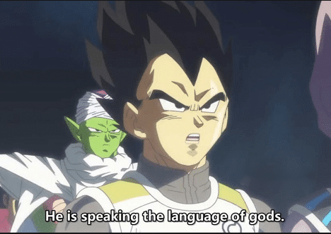 Meme Generator - Vegeta 'He is speaking the language of the Gods ...