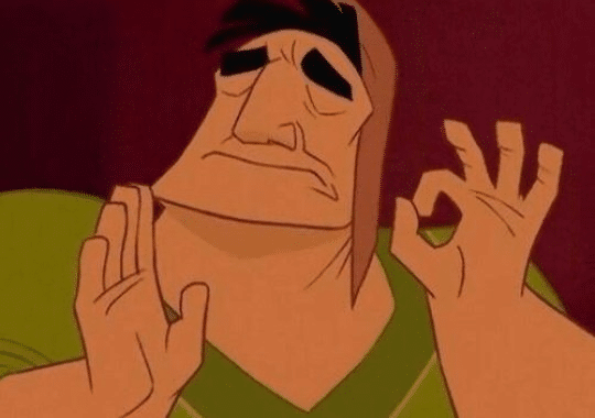 Meme Generator - Pacha making ok hand sign - Newfa Stuff