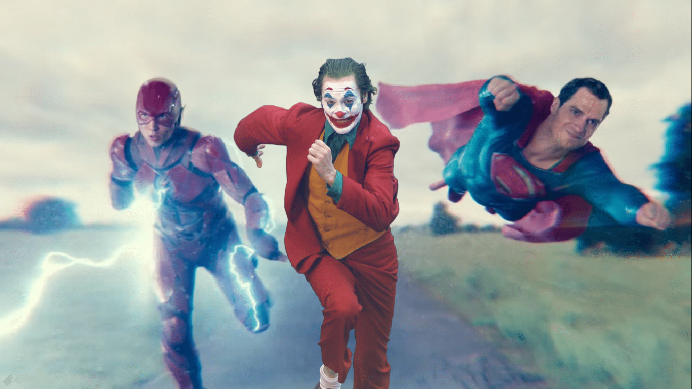 Meme Generator - The Flash, Joker, and Superman running - Newfa Stuff