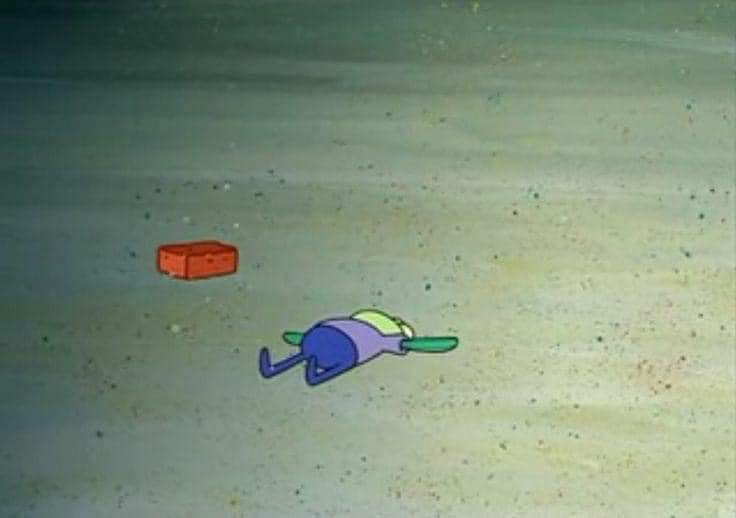 Meme Generator - Fish hit by brick - Newfa Stuff